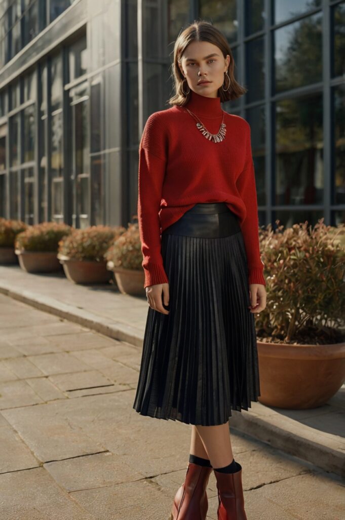 15 Red Sweater Outfit Ideas to Stand Out This Season – Cruise Ship Mania