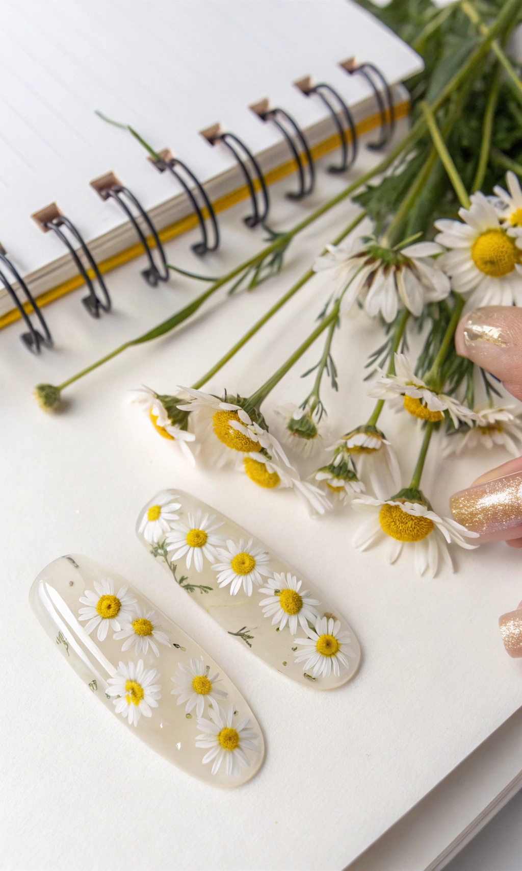 15 Daisy Nail Art Ideas for May That Will Brighten Your Day 🌼💅 – Cruise ...