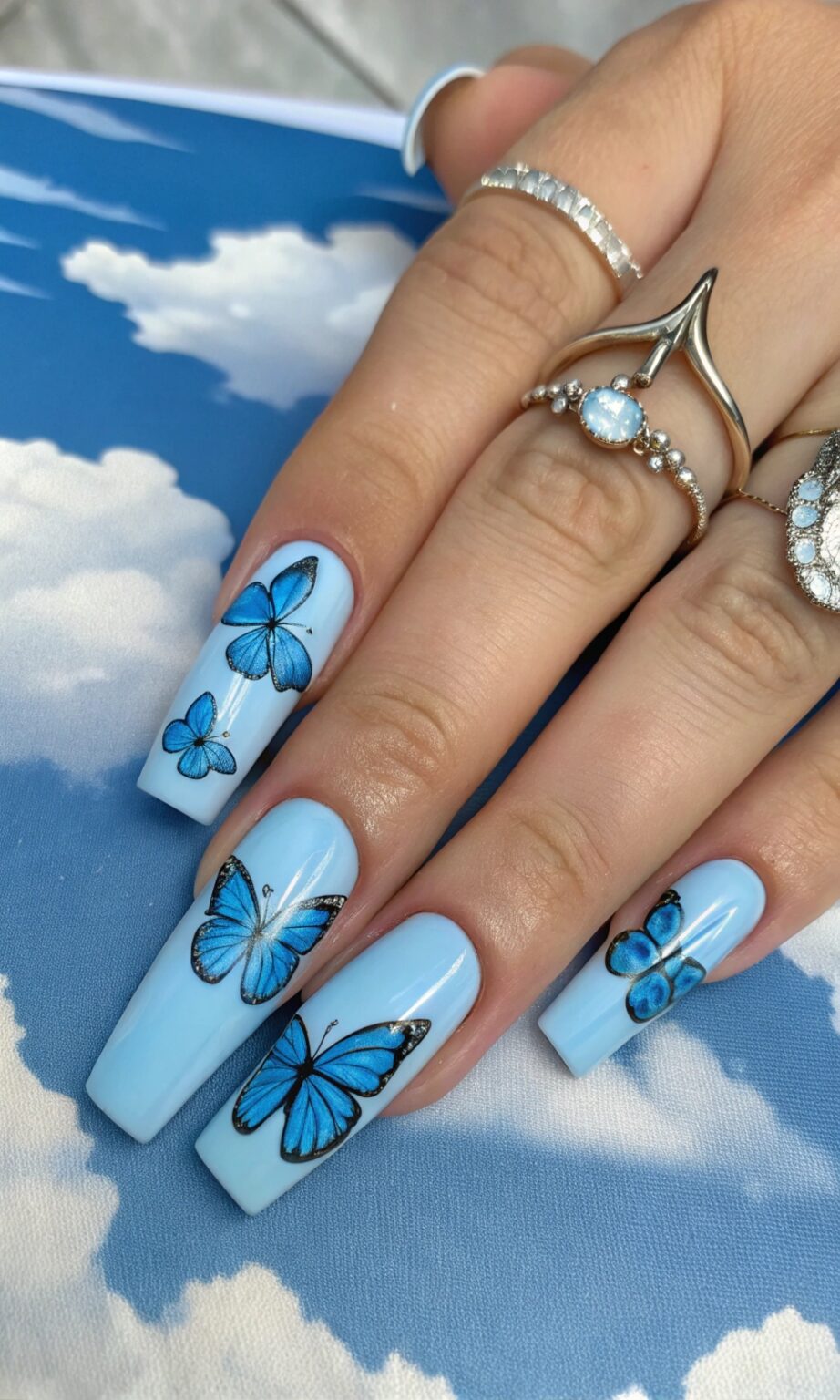 15 Butterfly Nail Designs Trending in May - Cruise Ship Mania