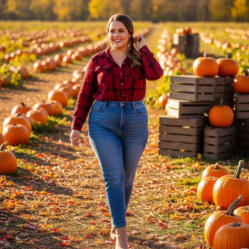 15 Plus Size Pumpkin Patch Outfit Ideas – Cruise Ship Mania