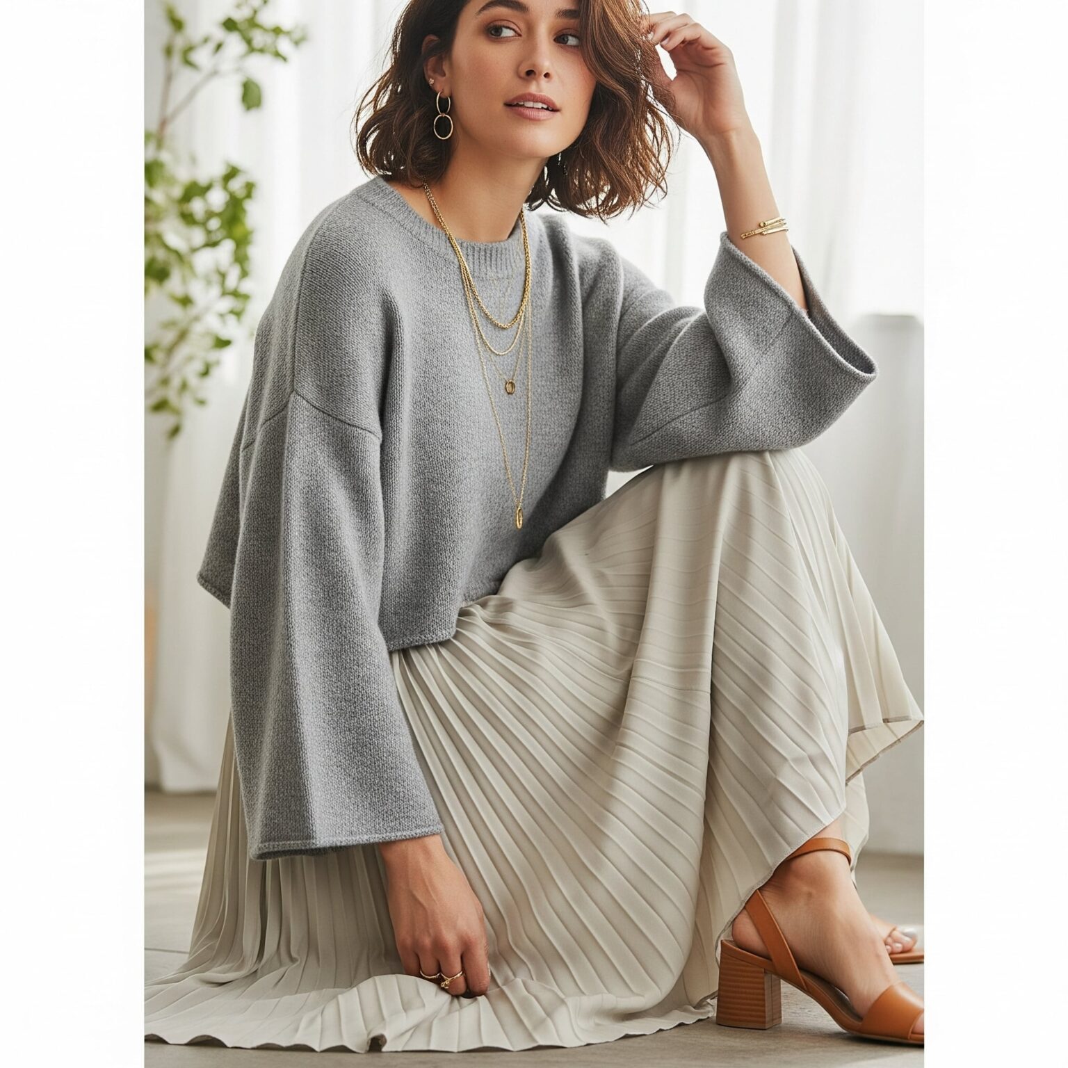 15 Cute Grey Sweater Outfit Ideas – Cruise Ship Mania