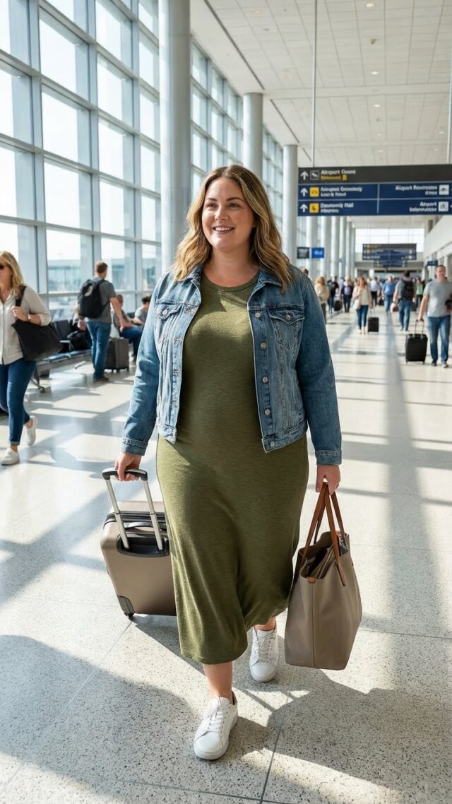15 Plus Size Airport Outfits Comfortable Stylish And Travel Ready